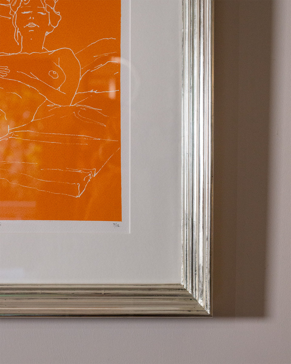 Private Commission Silkscreen Print – Patrick Ireland Frames