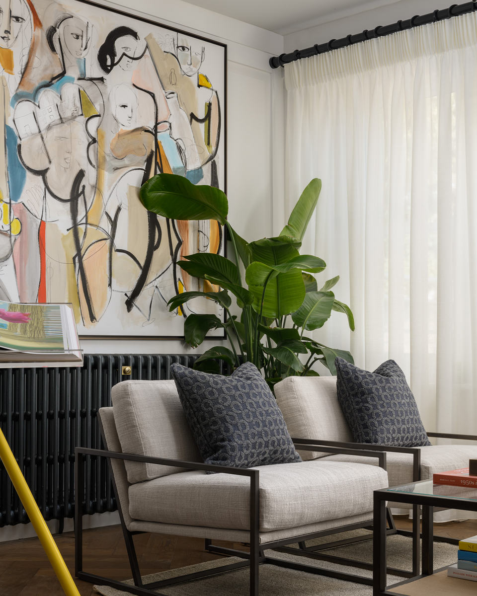 Harriet Hughes Interior Design - Bronze Metal Framed Art – Patrick Ireland Frames