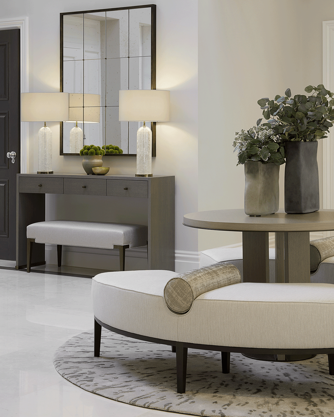 Andrea Benedettini - Entrance Hall Mirror – Patrick Ireland Frames
