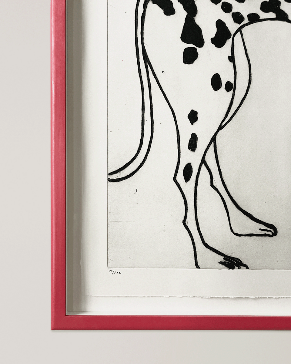 Kate Boxer Drypoint Etching – Patrick Ireland Frames