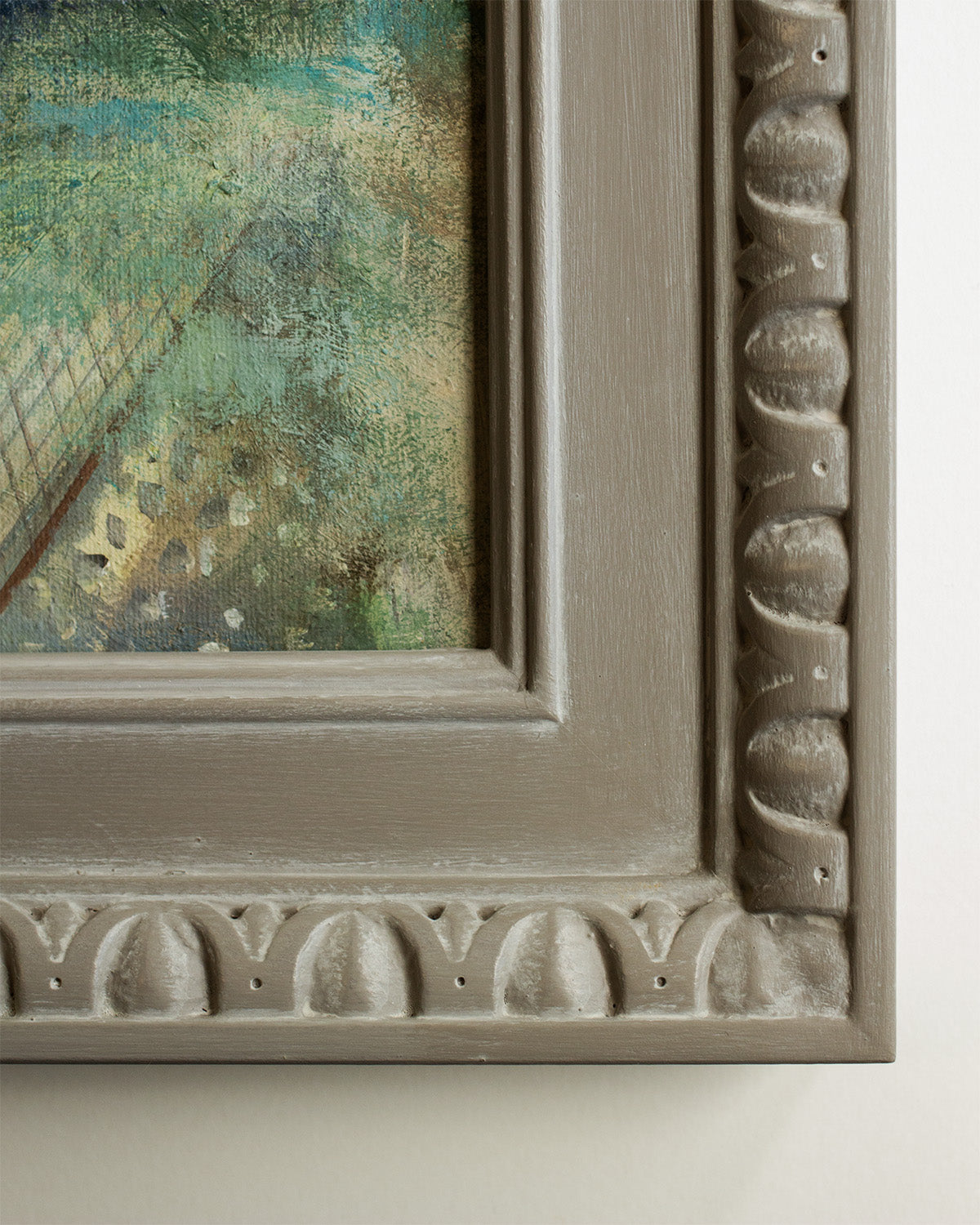 Oil Painting in a Bespoke Charlbury Frame – Patrick Ireland Frames