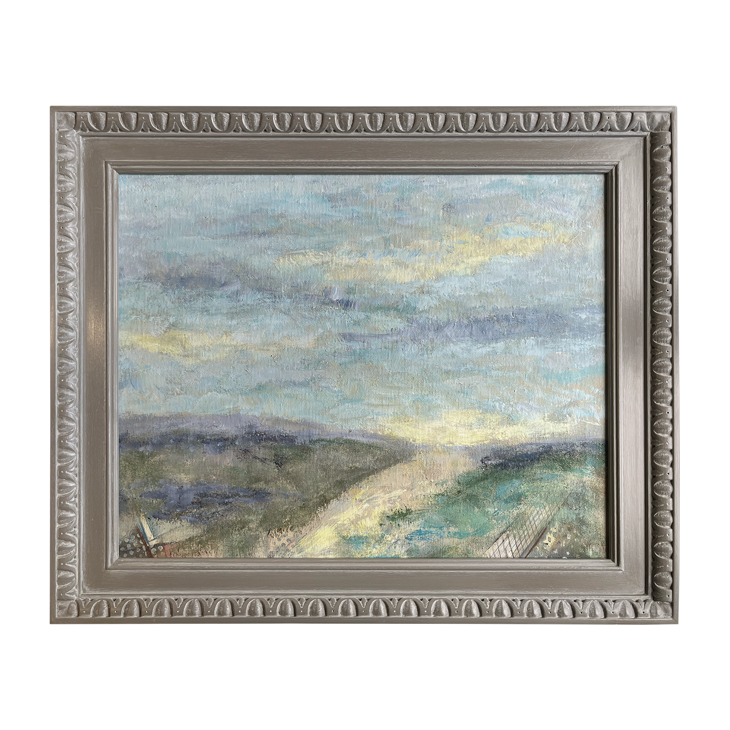 Oil Painting in a Bespoke Charlbury Frame – Patrick Ireland Frames