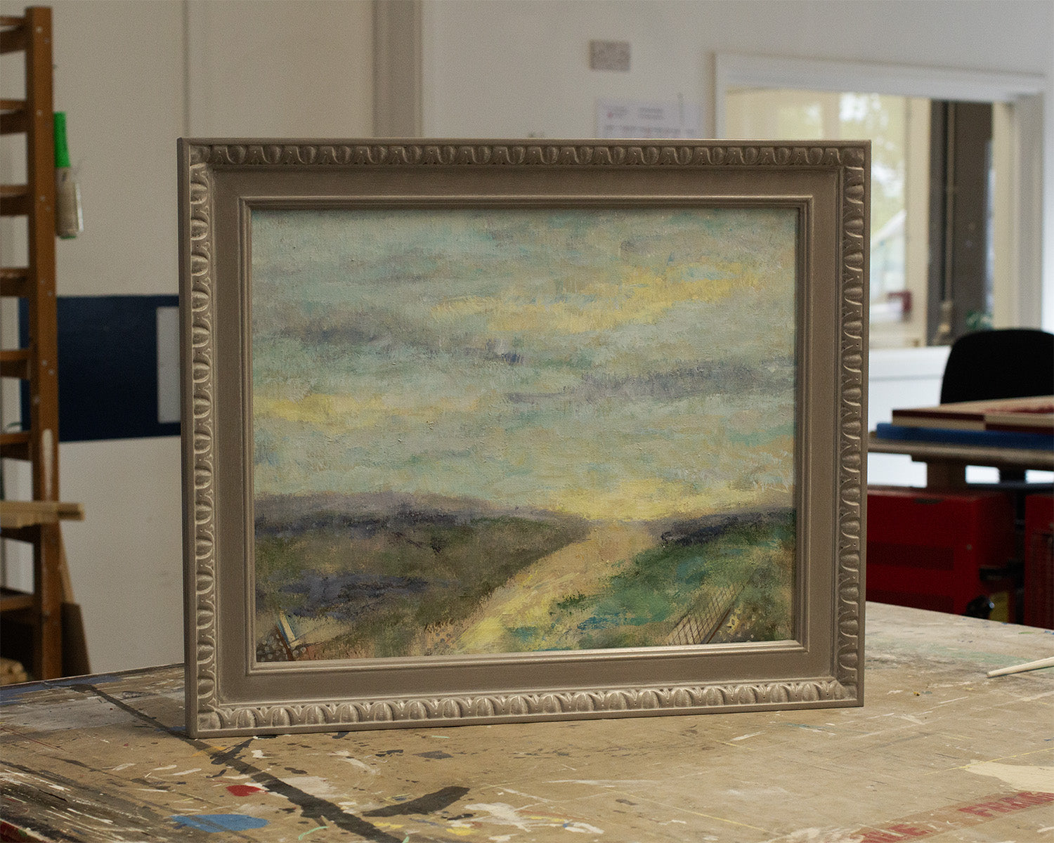 Oil Painting in a Bespoke Charlbury Frame – Patrick Ireland Frames