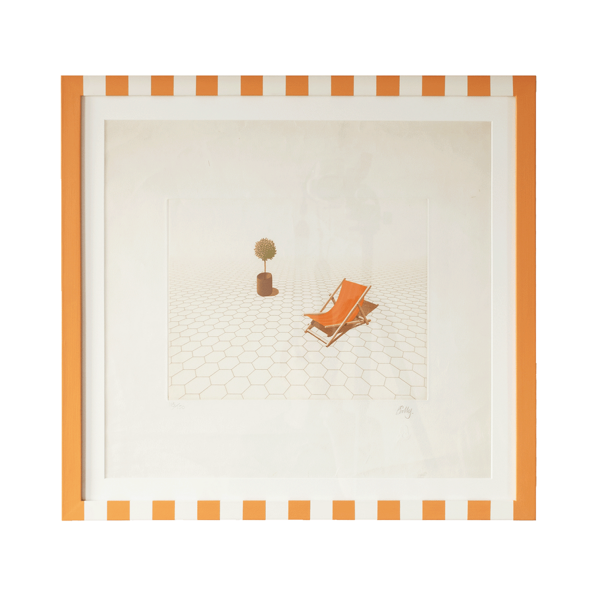 Limited Edition Sun Lounger by Philip Solly – Patrick Ireland Frames