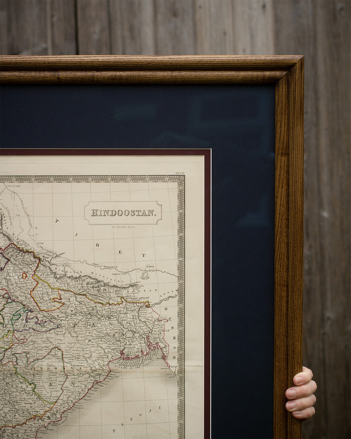 Maps of India and Hindoostan – Patrick Ireland Frames