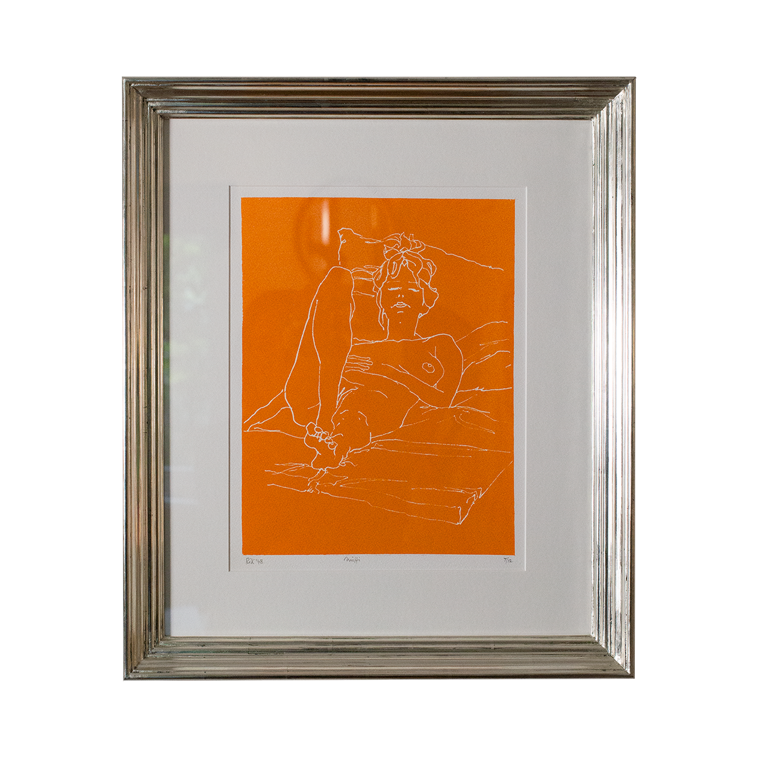 Private Commission Silkscreen Print – Patrick Ireland Frames