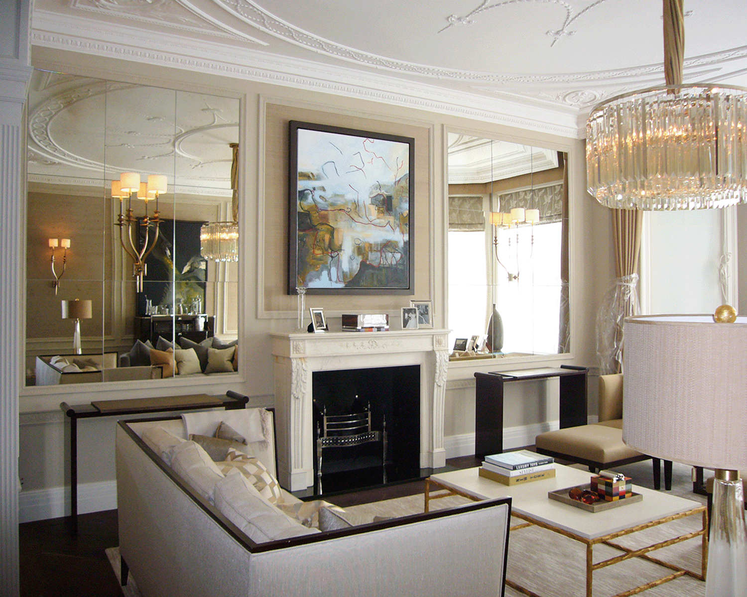 Panelled Alcove Mirrors – Patrick Ireland Frames