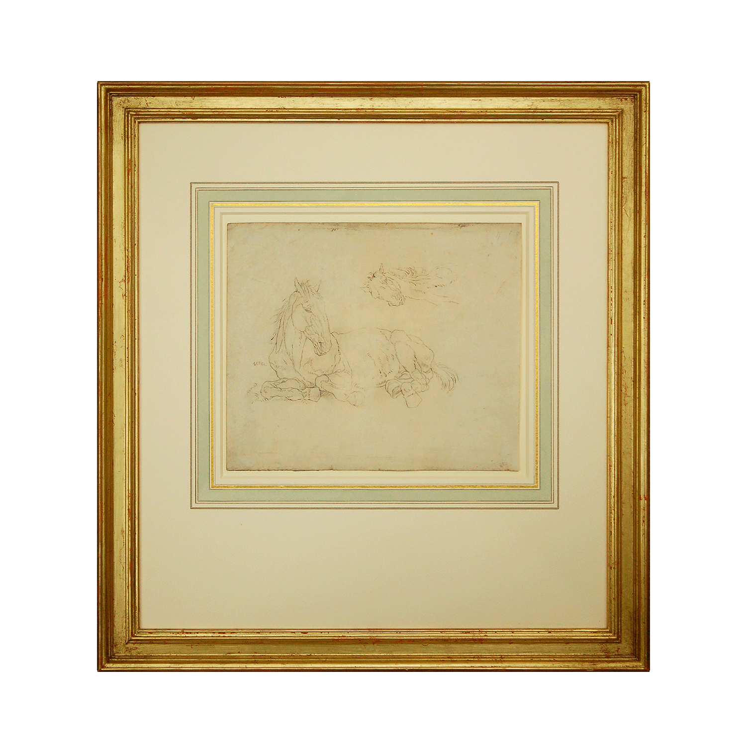 Private Commission Pencil Drawing – Patrick Ireland Frames